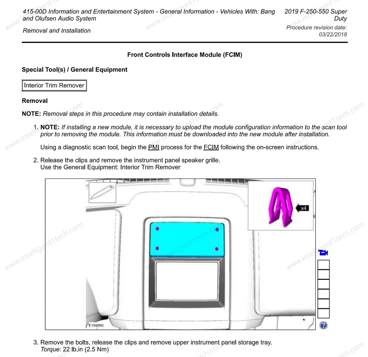 2019 Ford F250 F350 F450 4' SYNC1 to 8' SYNC3 Upgrade – intelligent1tech