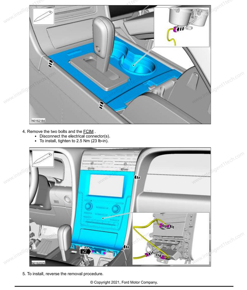 2017 Ford Expedition 4" Sync1 to 8" Sync3 Upgrade – intelligent1tech