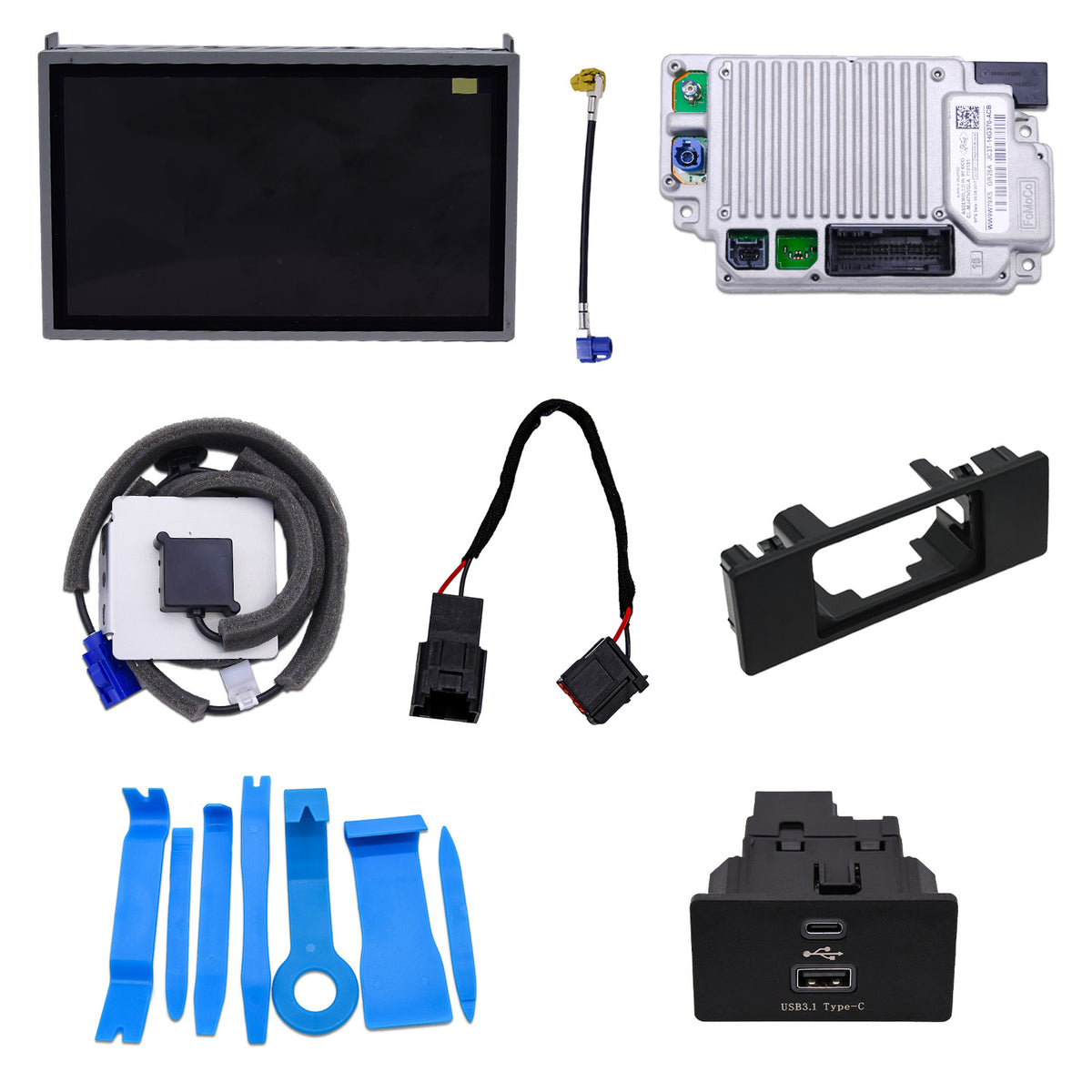 2011 2012 2013 2014 2015 FORD EDGE SYNC 2 TO SYNC 3 UPGRADE WITH CARPL ...