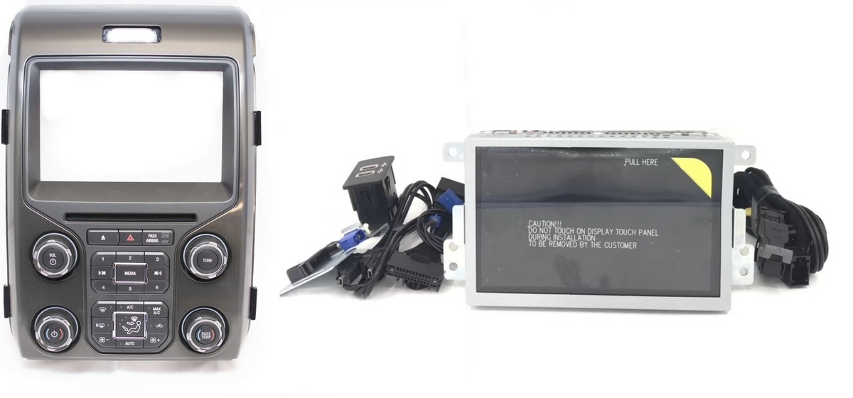 OEM Ford 4 inch to 8 inch screen upgrade sync1 to sync3 upgrade for 20 ...
