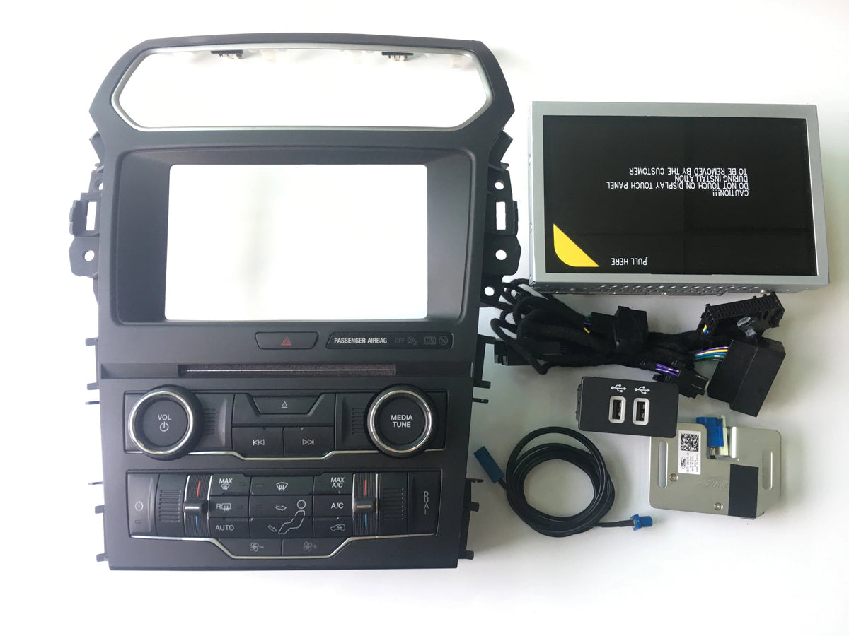 2014-2019 FORD EXPLORER 4' SYNC1 TO SYNC3 UPGRADE 8' CONVERSION OEM ...